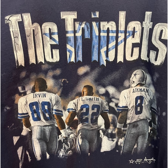 Cowboys Team Apparel | Shirts | Vintage The Triplets Dallas Cowboy ...